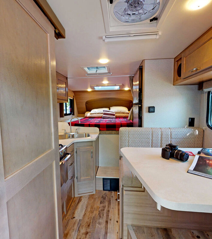 Rent A Truck Camper | Fraserway RV Rentals | Fraserway RV